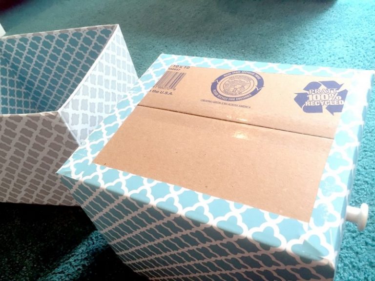 How to decorate cardboard box crafts - Web Magazine Today